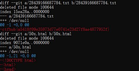 Ctfhub技能树—信息泄露—git泄露—stash