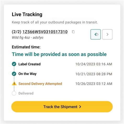 Ups Business Dashboard