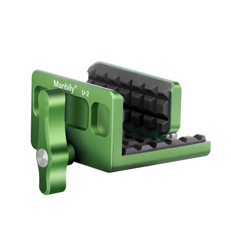 Manbily Aluminum Clamp Platform Head For Shooting Stick Tripods Bipods Monopods Mount Adapter