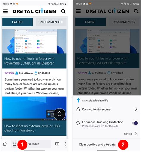 where are cookies stored on android digital citizen