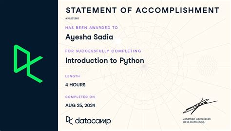 Python Datacamp Learning Programming Datascience