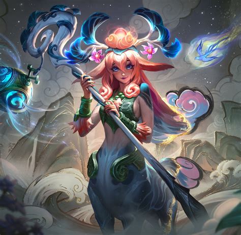 2460x2400 Resolution League Of Legends 4k Shan Hai Scrolls Lillia
