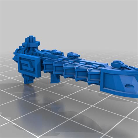 Download Free Stl File Tempest Class Strike Frigate • 3d Printer Object