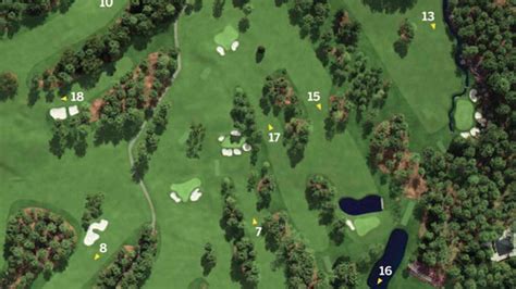 Masters 2022 Augusta National Course Map Layout