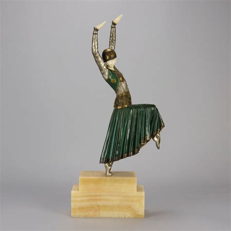 Chiparus Vested Dancer Art Deco Figurines Hickmet Fine Arts