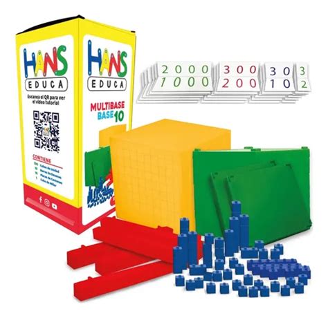 Juego Educativo Multibase Base 10 Con 121 Piezas Mercadolibre