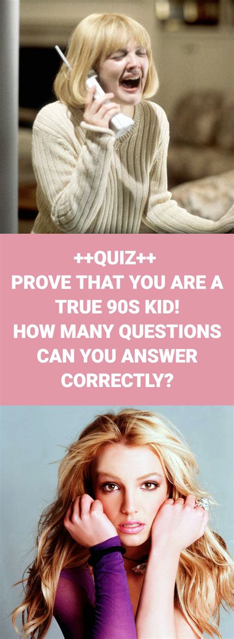 If You Were Born In The 90s This Quiz Should Be A Piece Of Cake For