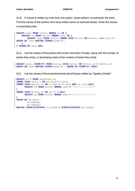 Sql Database Design And Querying Pdf