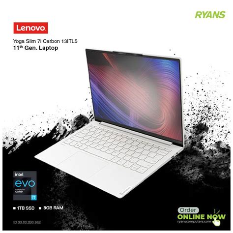 Slim And Powerful Lenovo Yoga Slim 7i Carbon Laptop