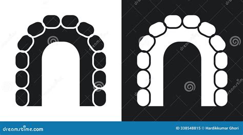 Cartoon Maxilla With Sinuses Stock Image 276567493