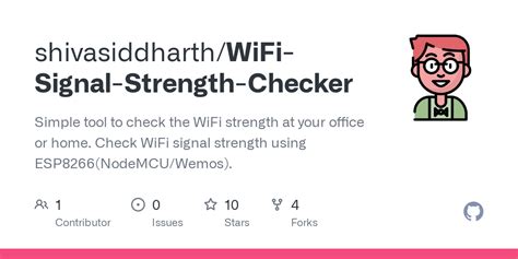 GitHub Shivasiddharth WiFi Signal Strength Checker Simple Tool To Check The WiFi Strength At