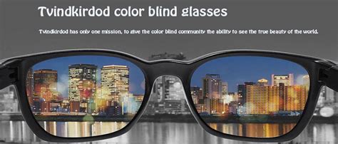 Color Blind Glasses For Red Green Blindnesstd013 Color