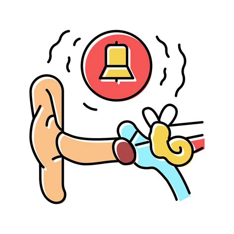Tinnitus Health Problem Color Icon Vector Illustration 18993069 Vector Art At Vecteezy