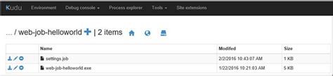 how to setup cron to run a webjob on the azure app service platform