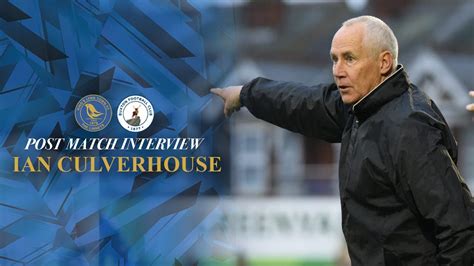 Interview Ian Culverhouse Post Buxton H Youtube