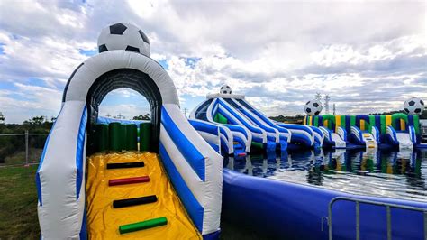 Inflatable Fun Park Water Slides Inflatable Maze And More