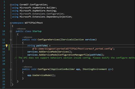 Modernizing Legacy Wcf Applications To Corewcf Using Porting Assistant