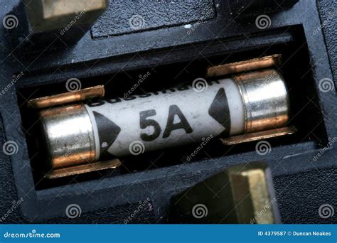 Fuse Five Stock Image Image Of Glass Danger Technology 4379587