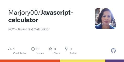 github marjory00 javascript calculator fcc javascript calculator