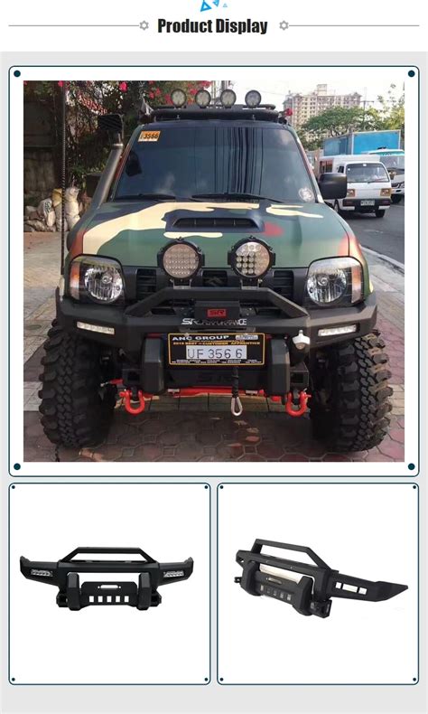 Big Promotion Hot Sale Guangzhou Quality Front Bumper For Suzuki Jimny