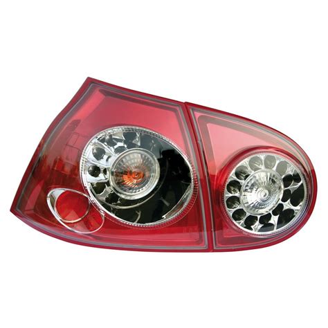 Coppia Fanali Posteriori Rossi Led Vw Golf V Dal 2003 Al 2008