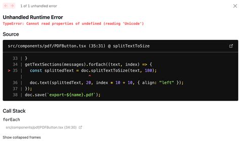 TypeError Cannot Read Properties Of Undefined Reading Unicode Issue Reworkd