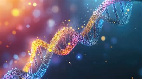 Sequencing Assembling Genetic Sequence Stock Illustration