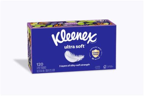 Ultra Soft™ Facial Tissues Rectangular Box For Faces And Hands
