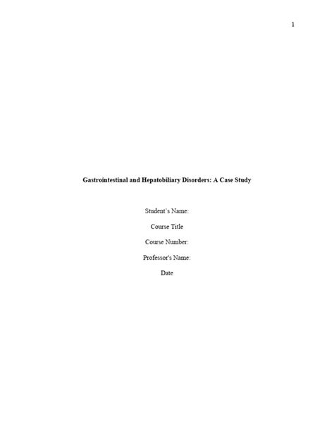 Gastrointestinal And Hepatobiliary Disorders Pdf Causes Of Death