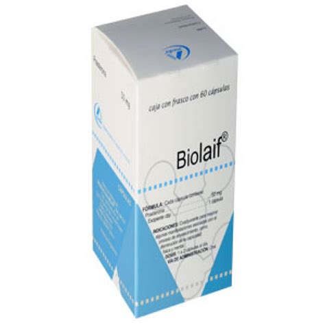 Biolaif 50 Mg Caja 60 Capsulas