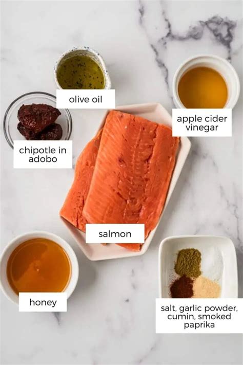 Honey Chipotle Salmon Sweet Spicy15 Minutes Bites Of Wellness
