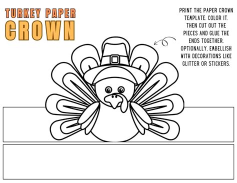 Thanksgiving Hat Craft Free Printable Fanny Printable
