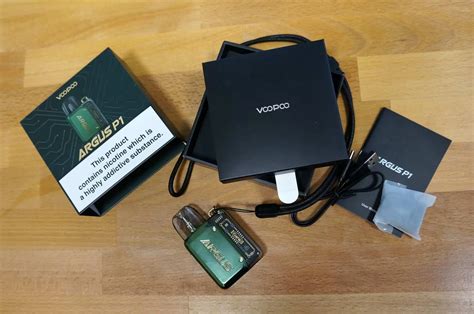 Voopoo Argus P1 Review A Bold And Futuristic New Pod Vape Green
