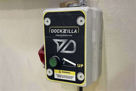 Dockzillas Dock House With Exterior Loading Dock Leveler