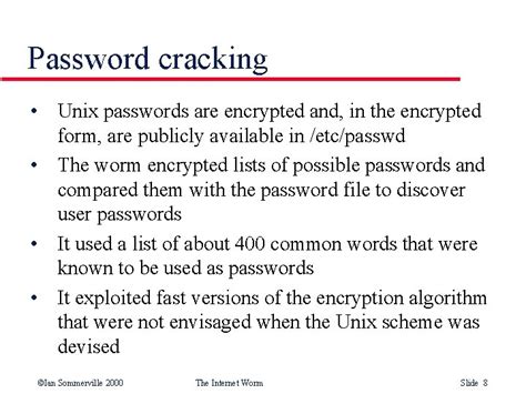 The Internet Worm Compromising The Availability And Reliability