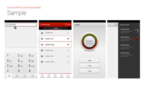 Mobile UX Design Guideline On Behance