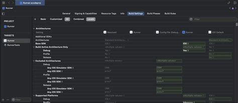 Flutter 3711 Xcode 143 Unable To Find A Destination Matching The