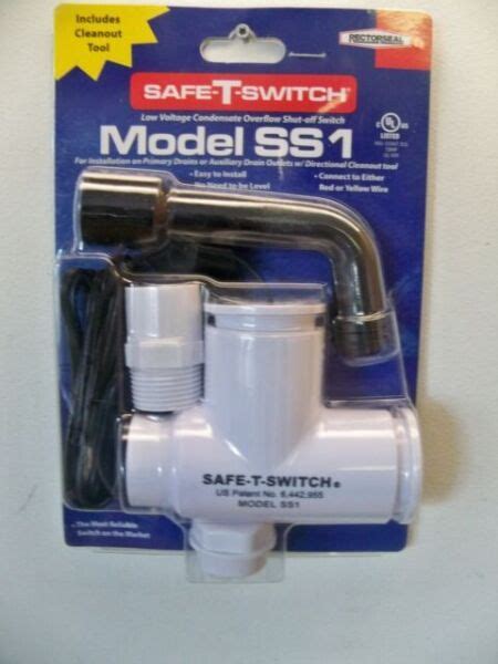 rectorseal ss1 condensate safe t switch for sale online ebay