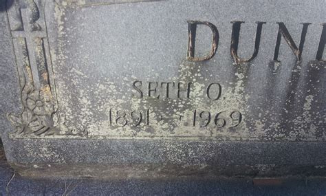 Seth Owen Dunlap 1891 1969 Mémorial Find A Grave