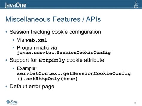 Introduction To Java Servlet 30 Api Javaone 2009 Pdf