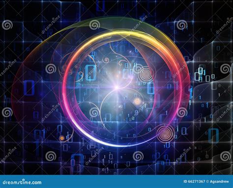 Visualization Of Curves Stock Illustration Illustration Of Knowledge