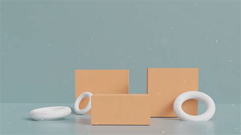 3d 연단 파스텔 컬러 사각형 제품 디스플레이 파란색 배경3d 렌더링 그림 강단에 대한 스톡 사진 및 기타 이미지 강단 디지털 생성 이미지 모던 양식 Istock