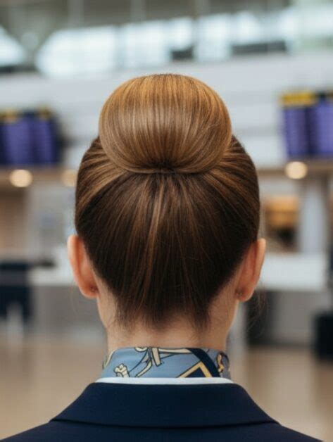 Top 28 Cabin Crew Hairstyles For Female Flight Attendants