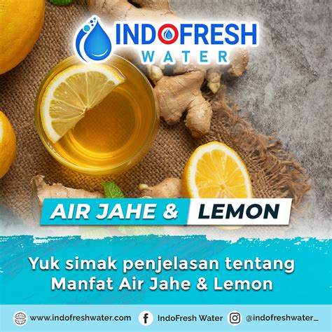 Manfaat Air Jahe And Lemon