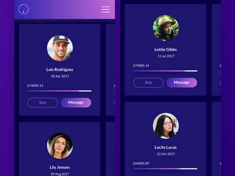 Mobile Web App Ui Kit For Sketch And Xd By Pierluigi Giglio On Dribbble