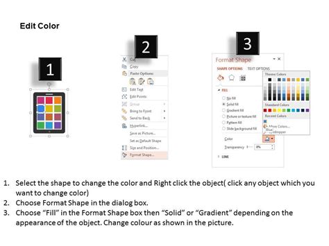 Ppt Tablet With Android Apps For Technology Flat Powerpoint Design PowerPoint Templates