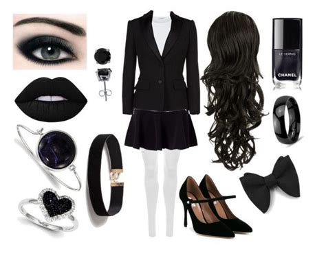 Goth School Suit Plus Size Pants