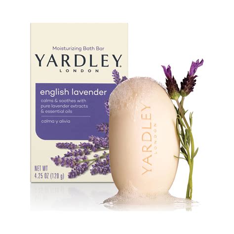 Yardley English Lavender Bath Bar Soap Naturally Moisturizing 425 Oz