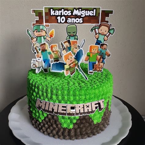 10 Ideas De Pastel Minecraft Para Guardar Hoy Fiesta De Cumpleaños