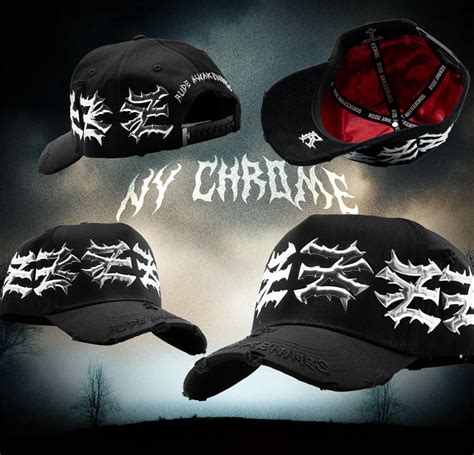 Gorra Rude Awakenings Ny Chrome Drop Shop